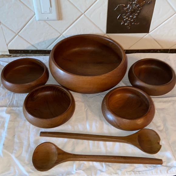 Dolphin | Kitchen | Mcm Like New Vintage Dolphin Brand Genuine Teak ...